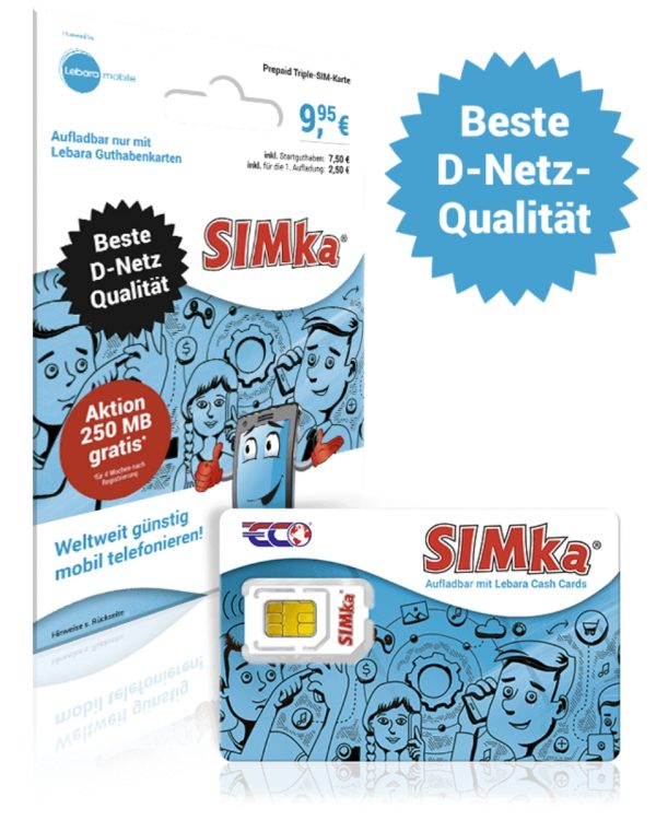 Erste Schritte mit SIM-Karte SIMka - Anleitung für günstiges Telefonieren